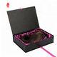 China Custom Logo Jewelry Printing Purple Cardboard Gift Packaging Box For Clothing for sale