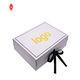 China Custom Logo Jewelry Printing Purple Cardboard Gift Packaging Box For Clothing for sale