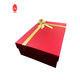 China Rectangle Matt Party Shoe Silk Ribbon Cardboard Gift Packaging Box Rigid Eco Friendly for sale