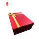 China Rectangle Matt Party Shoe Silk Ribbon Cardboard Gift Packaging Box Rigid Eco Friendly for sale