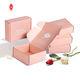 China Pantone Colors Cardboard Gift Packaging Box FSC Corrugated Cosmetic Gift Box for sale