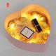 China Flower Cardboard Valentine'S Day Gift Box Wedding Rose Heart Shaped Gift Box for sale