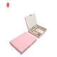 China FSC Velvet Jewellery Organizer Display Boxes Leather Jewelry Boxes For Women for sale