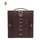 China Large Ring Necklace Velvet Paper Jewelry Gift Boxes Embossing for sale