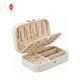 China Women PU Leather Paper Jewelry Gift Boxes Portable Travel Jewelry Case for sale