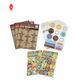 China Adhesive Vinyl Bopp Adhesive Paper Stickers Kraft Paper Sticker Label Sheet for sale