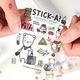 China Eco Friendly Label Paper Sticker FSC logo Silkprint Self Adhesive Paper Sticker for sale