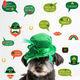 China CMYK Home Decorations Adhesive Paper Stickers Holiday Party Hat 3d Pvc Wall Sticker for sale