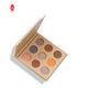 China Embossed Luxury Cosmetic Box Mix Color Eyeshadow Palette Packaging for sale