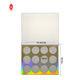 China Embossed Luxury Cosmetic Box Mix Color Eyeshadow Palette Packaging for sale