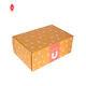 China Printed Cardboard Shipping Mailer Box Square Foldable Packaging Boxes for sale