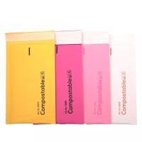 China Carton SGS Recycled Kraft Mailers Eco Friendly Pink Double Kraft Paper Bubble Mailers for sale