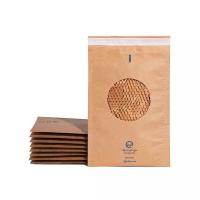 China Envelopes Mailing Padded Kraft Paper Mailer SGS Kraft Biodegradable Bags for sale