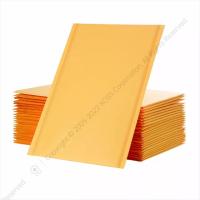 China Flexo Printing Waterproof Kraft Paper Pink Shopping Bags Kraft Bubble Mailers for sale