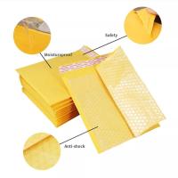 China Padded Mailing Envelopes Kraft Paper Eco Lite Kraft Bubble Mailer Recyclable for sale