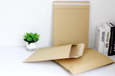 China CE Eco Friendly Rigid Packaging Kraft Paper Waybill Kraft Paper Pouch for sale
