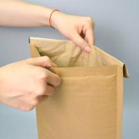 China Express Envelope Kraft Paper Mailer Biodegradable Shockproof Honeycomb Kraft Paper for sale