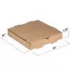 China 4c Offset Printing Pizza Storage Box 33*33cm Reusable Packaging Boxese Packaging Boxes for sale