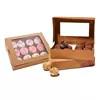 China Luxury Cookie Dessert Reusable Packaging Box Cupcake Holder Paper Box With Inserts for sale