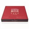 China ODM Logo Reusable Packaging Box FSC Portable Reusable Corrugated Delivery Pizza Box for sale
