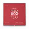 China ODM Logo Reusable Packaging Box FSC Portable Reusable Corrugated Delivery Pizza Box for sale