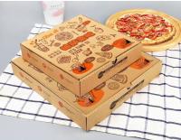 China CMYK Corrugated Packaging Box 12 Inch  Cardboard Reusable Pizza Box for sale