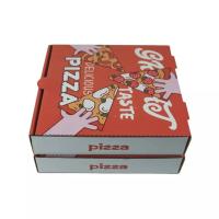 China CMYK Corrugated Packaging Box 12 Inch  Cardboard Reusable Pizza Box for sale