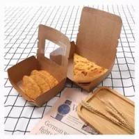 China Printed Paper Bio Disposable Food Containers Takeaway Fast Food Packaging for sale