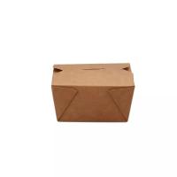 China 12.7cm Disposable Food Packaging Containers Embossing Fast Food Packaging Box for sale