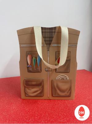 China Eco Friendly 120gsm Food Takeaway Bags Black With Personalized Logo for sale