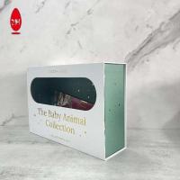 China White Magnetic Cosmetic Paper Gift Packaging Box With Window for sale