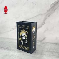 China 350gsm Cardboard Paper Gift Packaging Box Gold Foil For Cosmetic for sale