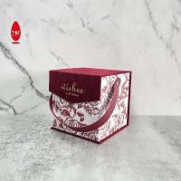 China PMS CMYK  Paper Gift Packaging Box Velvet Insert Magnetic Closure for sale
