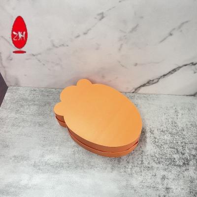 China Creative Easter Egg Shaped Paper Gift Packaging Box Lid And Base for sale