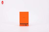 China ECO Friendly Orange Paper Cardboard Gift Packaging Candle Box With Lid for sale