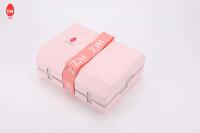 China Luxury Foldable Cardboard Paper Shoes Box , Magnetic Rigid Packaging Pink Gift Boxes for sale