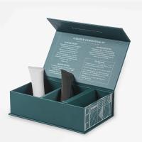 China Custom Logo Closure Gift Boxes Matt Black Cardboard Magnetic Rigid Boxes Recyclable for sale