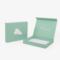 China Green Cardboard Cosmetics Honey Wedding Folding Gift Box Printed Custom Logo for sale