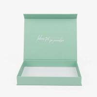 China Green Cardboard Cosmetics Honey Wedding Folding Gift Box Printed Custom Logo for sale
