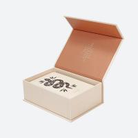 China Pattern Rigid Cardboard Box Recycling Custom Logo Tarot Card Magnet Book Box for sale
