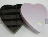 China Luxury Pink Heart Shaped Paper Gift Box Custom For Eyelash Jewelry Ring Packaging for sale