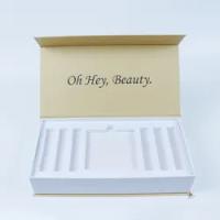 China EVA Insert Cosmetic Packaging Boxes Rigid Cardboard Magnetic Gift Box for sale