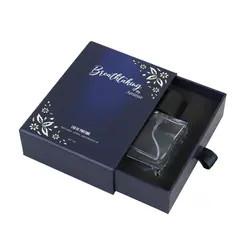 China Custom Private Label Paper Gift Packaging Box Drawer Type For 15Ml Perfume Bottle for sale