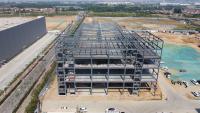 China Portal Frame Multi Storey Steel Building Light Weight Steel Structure for sale