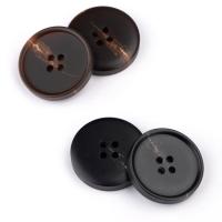 China Fashion Garments Resin Buttons 10mm - 28mm With Mixed Colors for sale