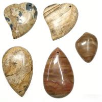 China Customizable Natural Stone Pendant Polished Finish Fashion Gemstone Pendant for sale