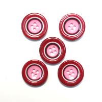 China Fashion Resin Garments Accessories 8mm - 28mm Mixed Colors Buttons Customizable for sale
