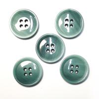 China Denim Resin Buttons Four Hole 10mm - 28mm Garments Buttons for sale