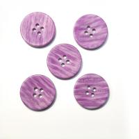 China Mixed Colors Resin Buttons Imitation Nature Tree Texture 10mm - 28mm Size for sale