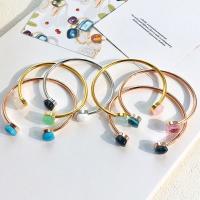 China Simple-Style Natural Gemstone Citrine and Jade Bracelet for sale